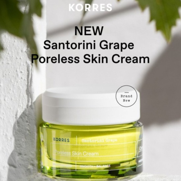 Korres | Skincare | Korres Poreless Skin Cream Made With Santorini ...